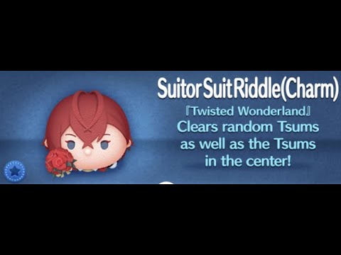 Jun 25 New Tsum ! Disney Tsum Tsum Suitor Suit Riddle Charm SL6 ...