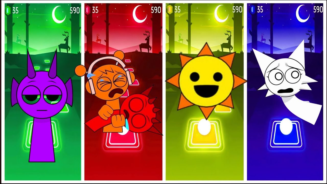 Incredibox Sprunki 3D Edition vs Dan Animation vs Freaky Song vs Meme ...