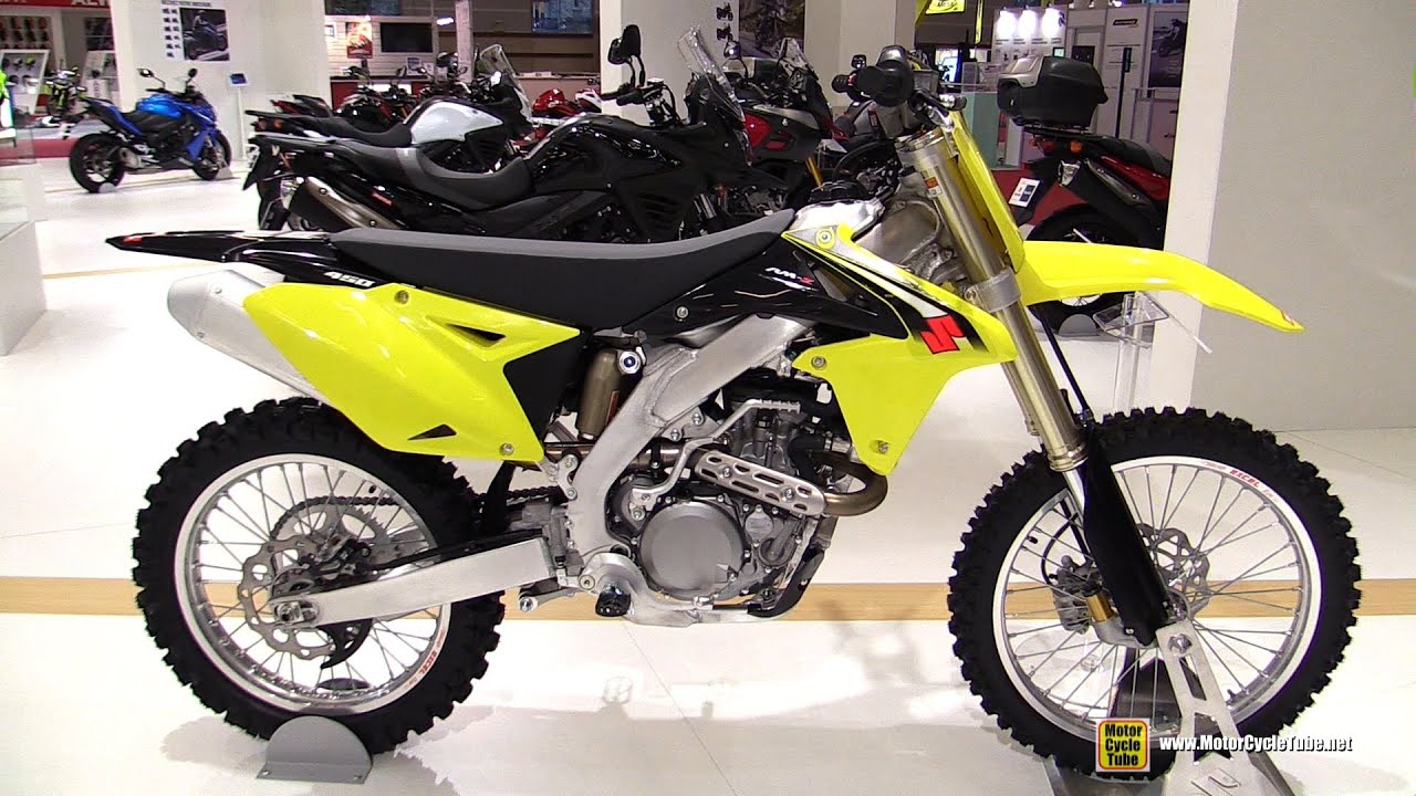 2016 Suzuki RMZ 450 - Walkaround - 2015 Salon de la Moto Paris - YouTube