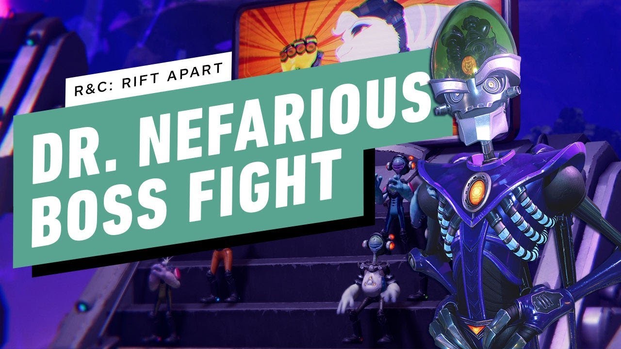 Ratchet & Clank: Rift Apart Walkthrough - Boss Fight Guide: Dr ...