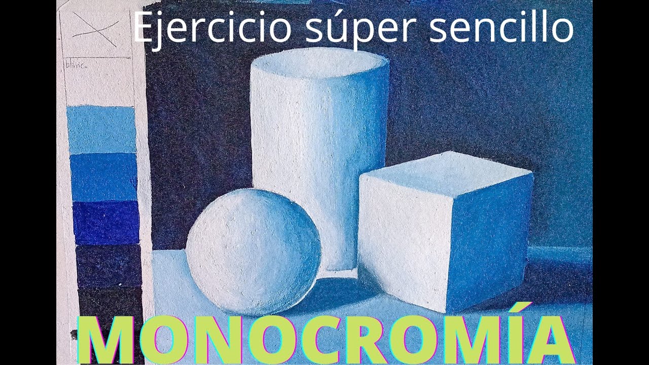 MONOCROMÍA en una composición, PARA PRINCIPIANTES Súper practico. - YouTube