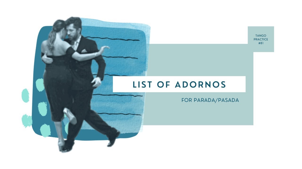 List of adornos in parada/pasada position - YouTube