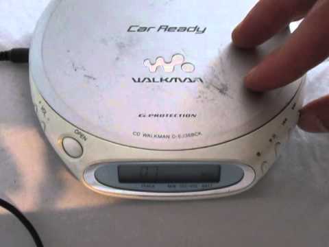 Sony Car Ready CD Walkman Discman D-EJ368CK - YouTube