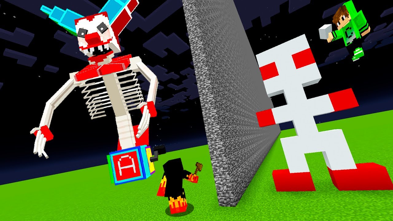 BATALHA DE CONSTRUÇÃO DE TERROR do MINECRAFT (medo) - YouTube