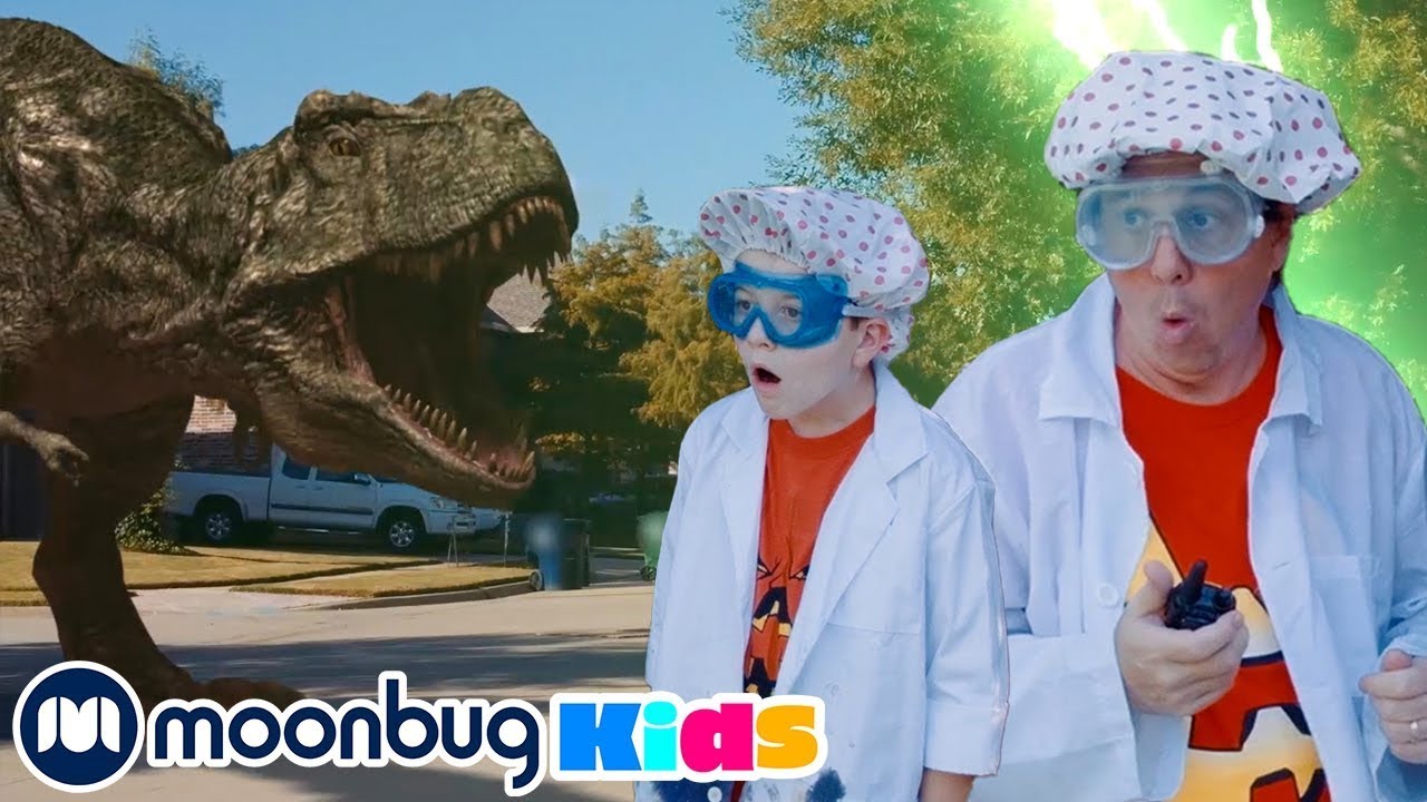 Dinosaur & Halloween Science Experiments | Blippi! | Kids Songs ...