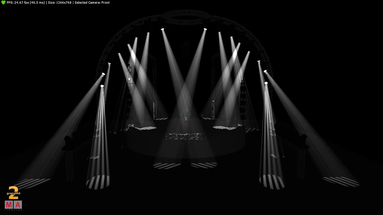 GrandMA2-3D LightShow "Survivor" - YouTube