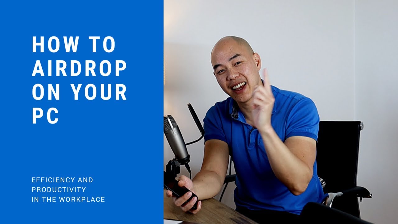 Hoe airdrop van PC naar iPhone - YouTube