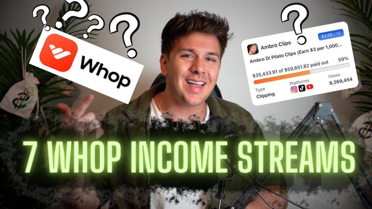 7 Ways to Make Money on Whop in 2025 (Beyond Clipping!) - YouTube