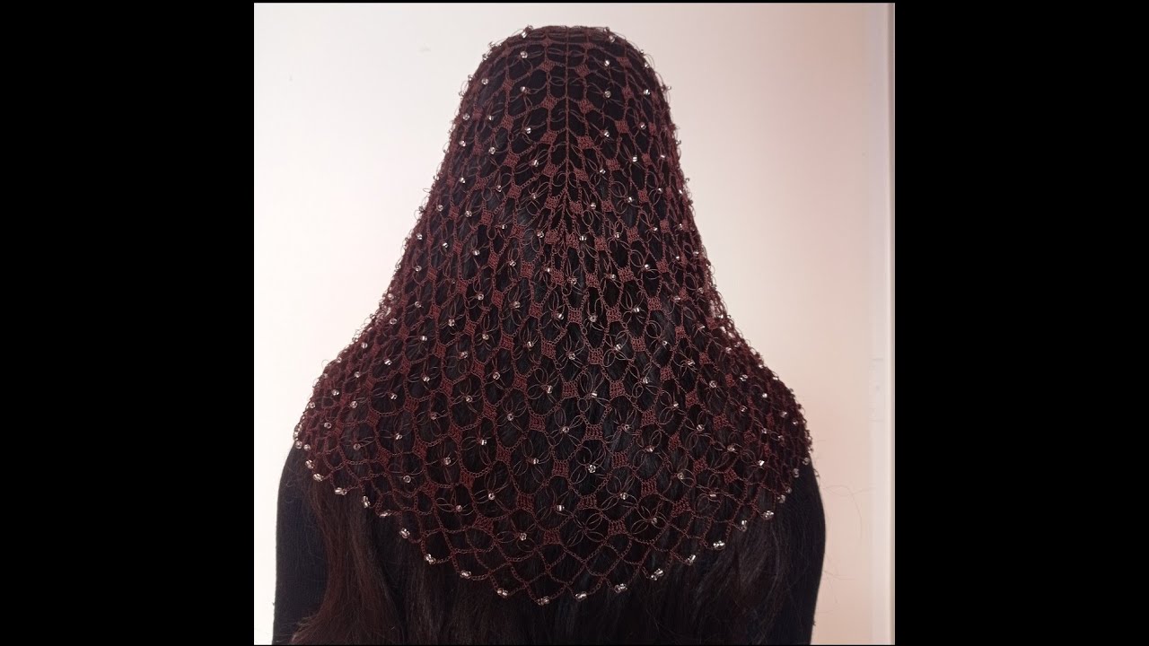 Tutorial de puntada fácil para tejer velo a crochet - YouTube