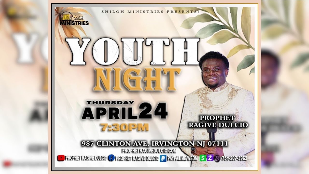 SPIRITUAL SLEEPINESS || PT 2 || THURSDAY YOUTH NIGHT || PROPHET RAGIVE ...