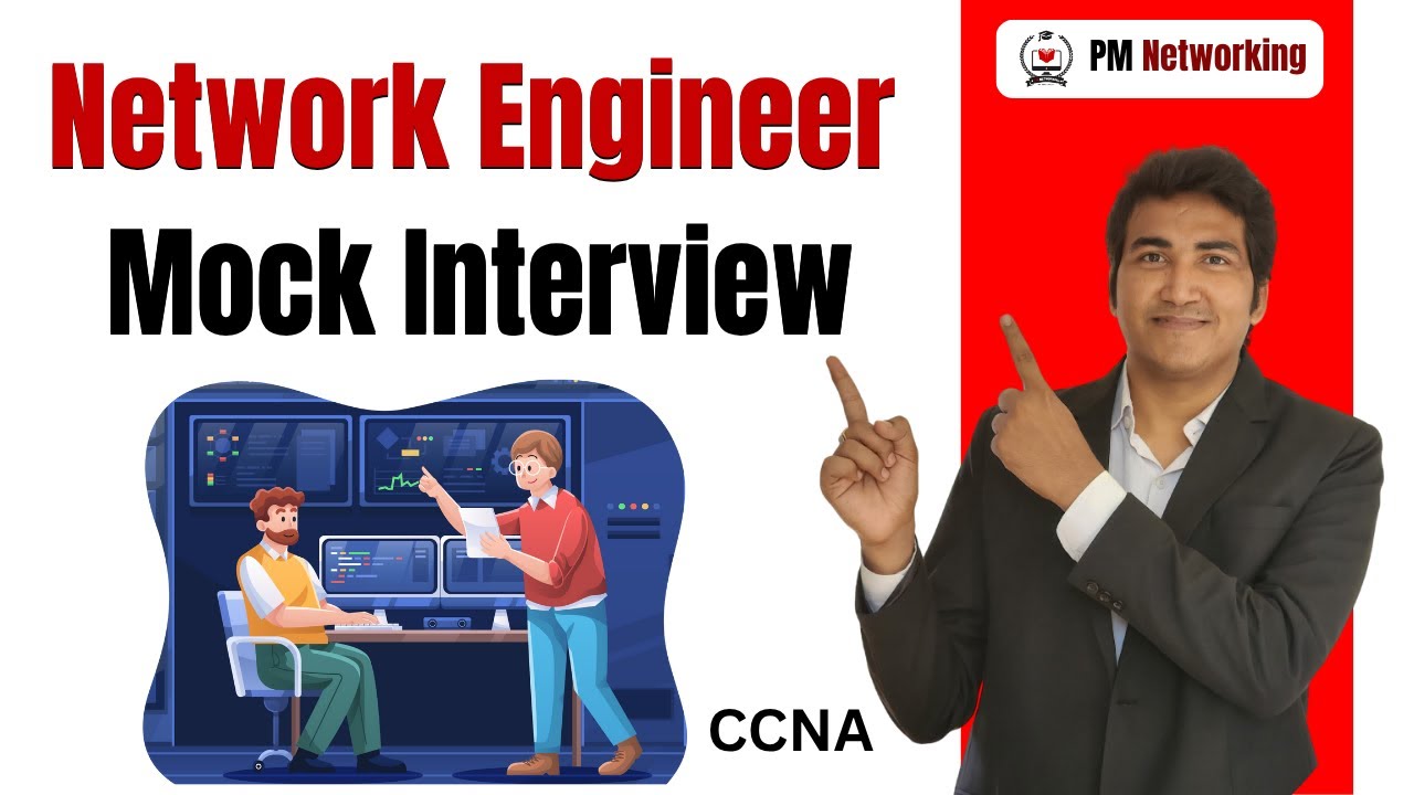 CCNA Mock Interview 2025: Real Network Engineer Q&A #ccna #networking # ...