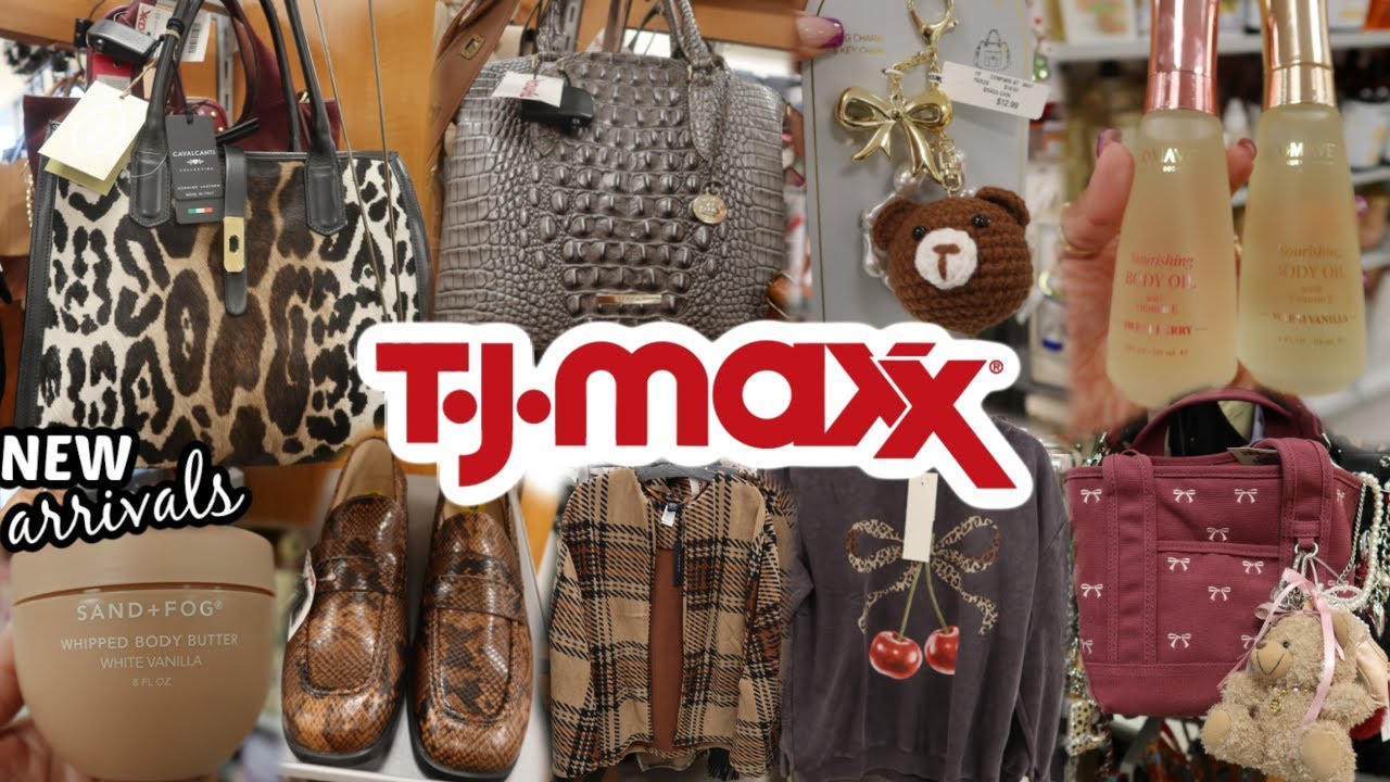 TJMAXX * NEW ARRIVALS!! BAGS/CLOTHING/BODY CARE & MORE - YouTube