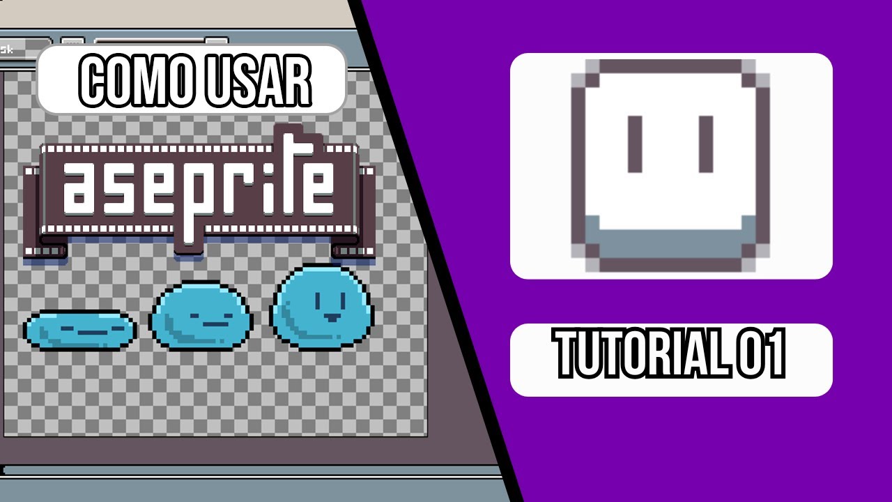 Como usar o Aseprite - Tutorial para iniciantes! - YouTube