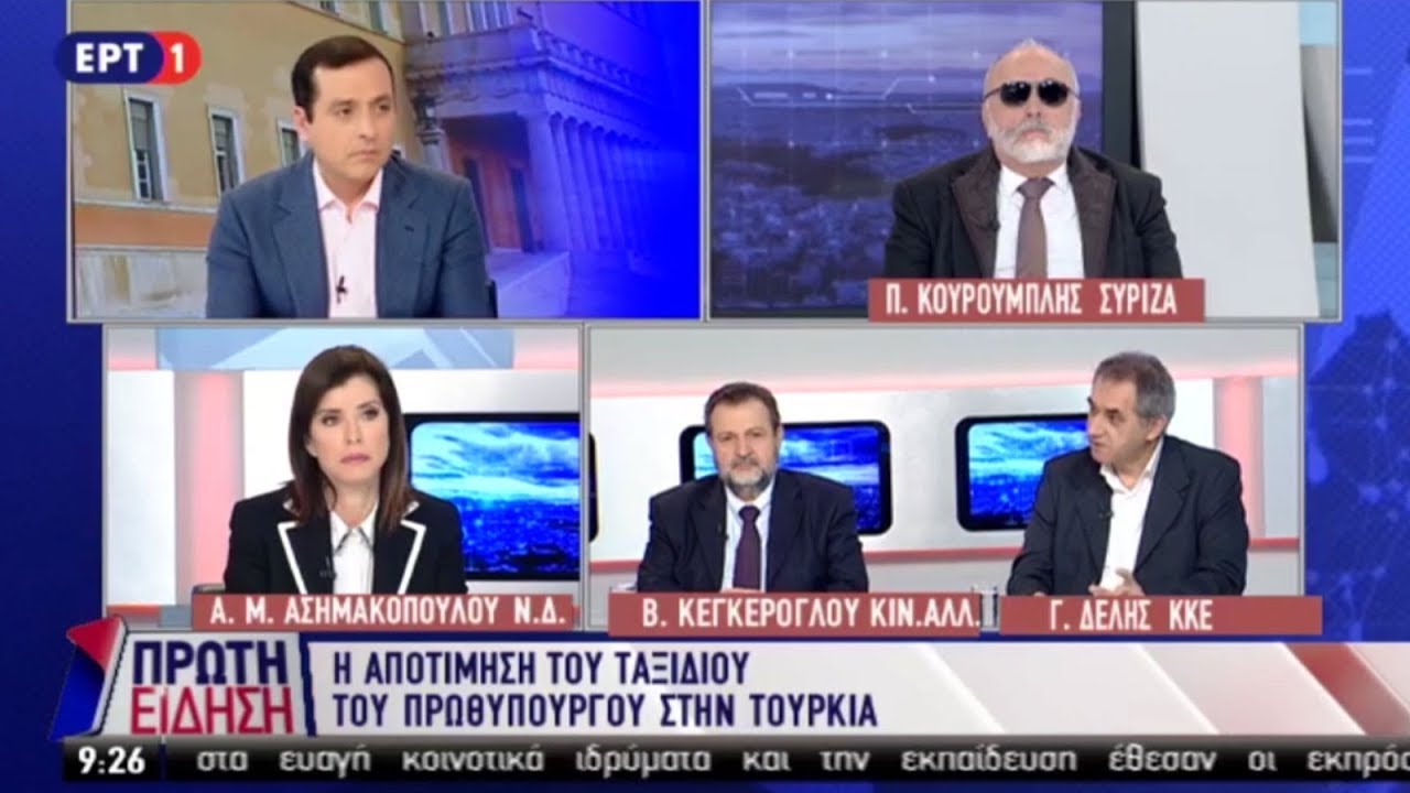 ΠΑΡΕΜΒΑΣΗ ΤΟΥ Γ. ΔΕΛΗ ΣΤΗΝ ΕΡΤ1 - YouTube