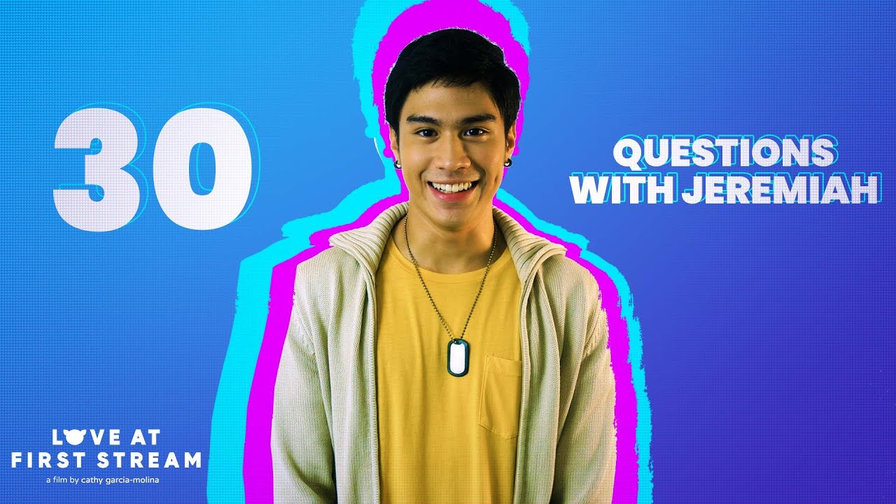 30 Questions with Jeremiah Lisbo | Love at First Stream - YouTube
