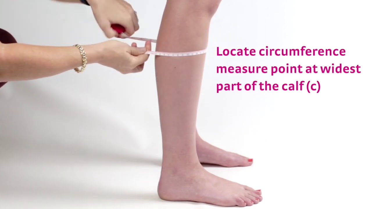 Measuring for Calf - rejuva - YouTube
