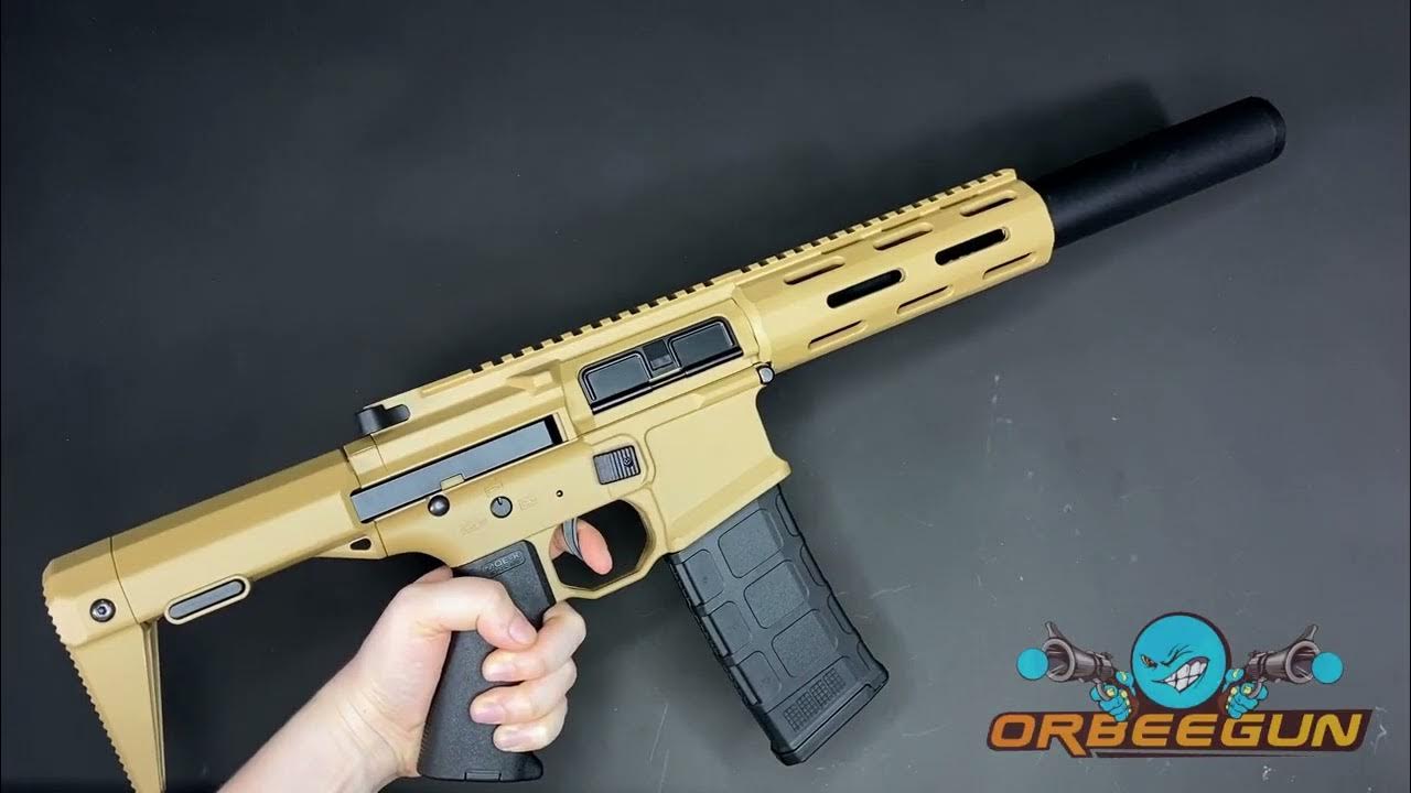 Гидробольный автомат Honey Badger: пошаговая сборка и тестовая стрельба ...