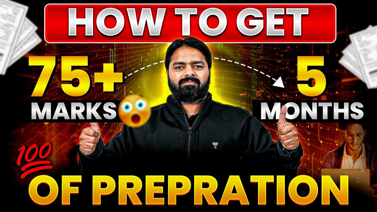How To Get 75 + Marks In GATE 2025 by 5 Months Of Preparation? - YouTube