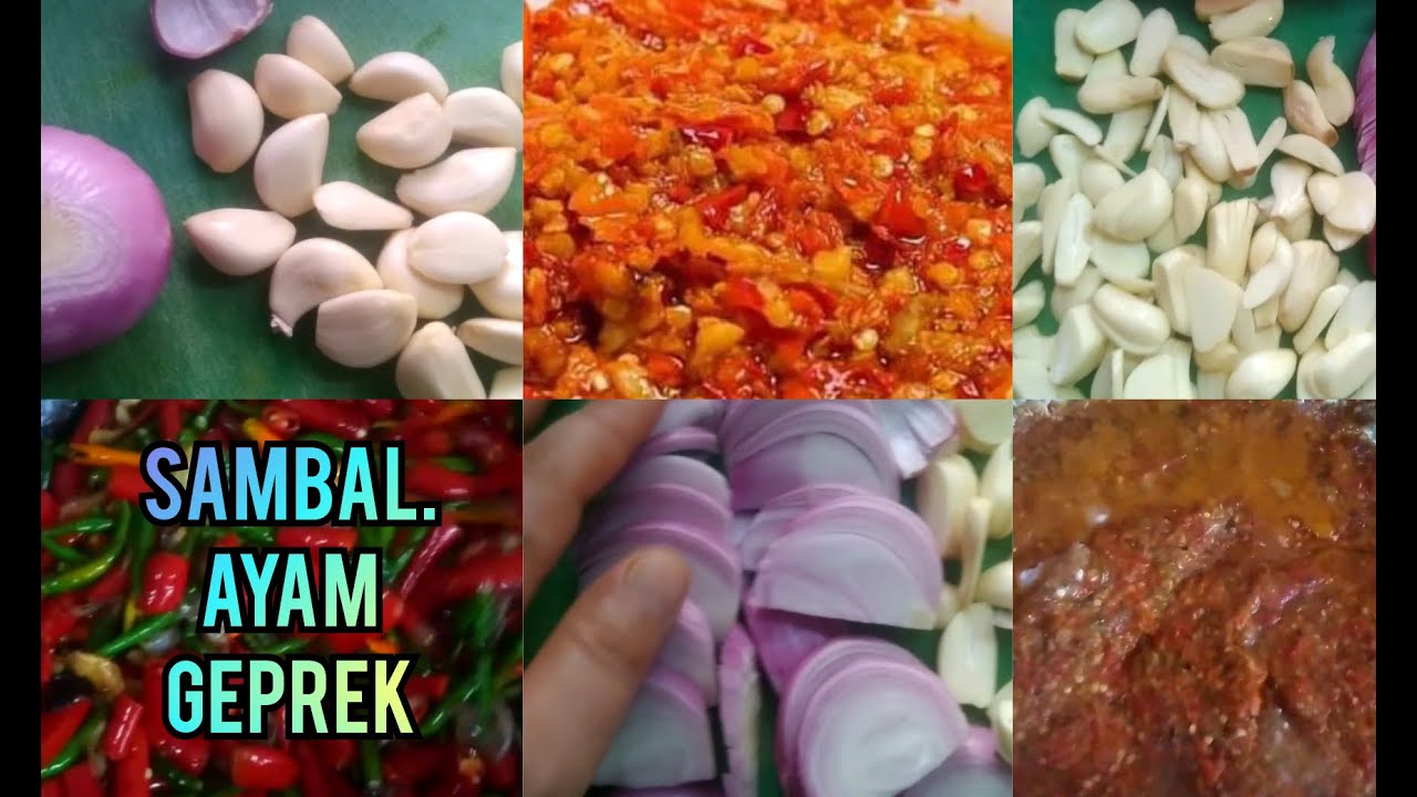 Resepi Sambal Ayam Geprek Beda Dari Sambal Belacan Sambal Ayam