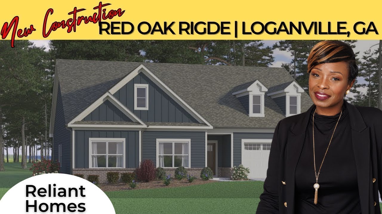 Red Oak Ridge by Reliant Homes 1/2 acre + lots in Loganville, Georgia ...