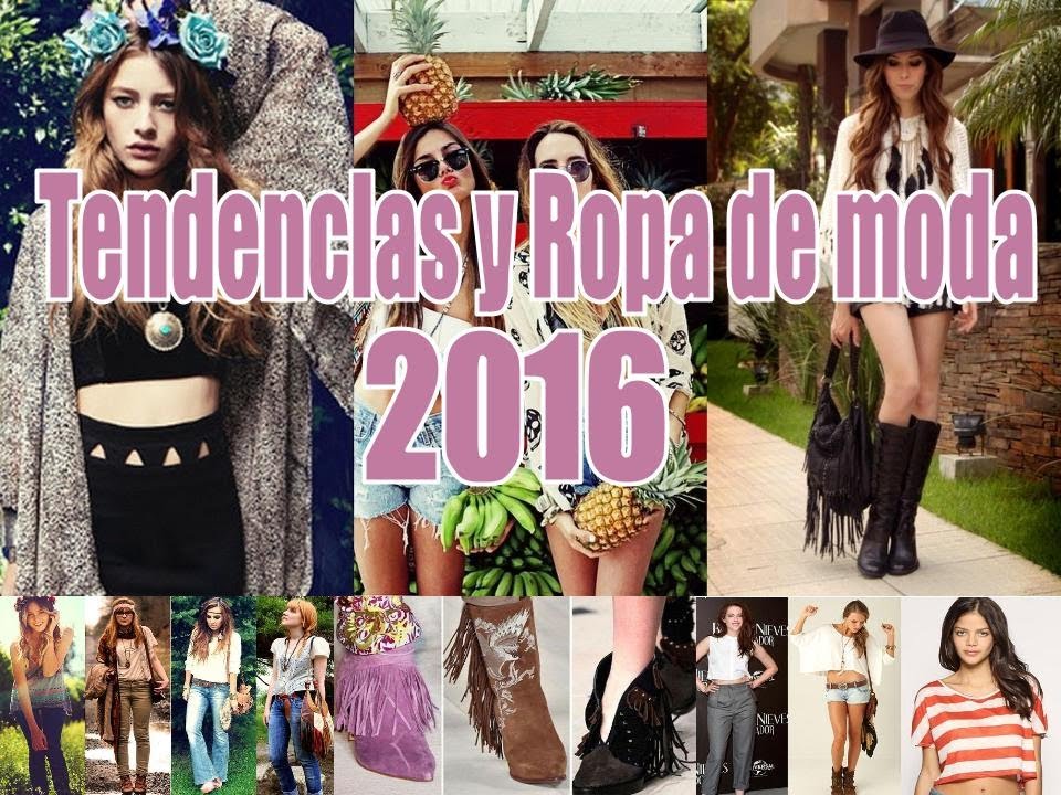 Ropa de moda 2016 mujer juvenil - YouTube