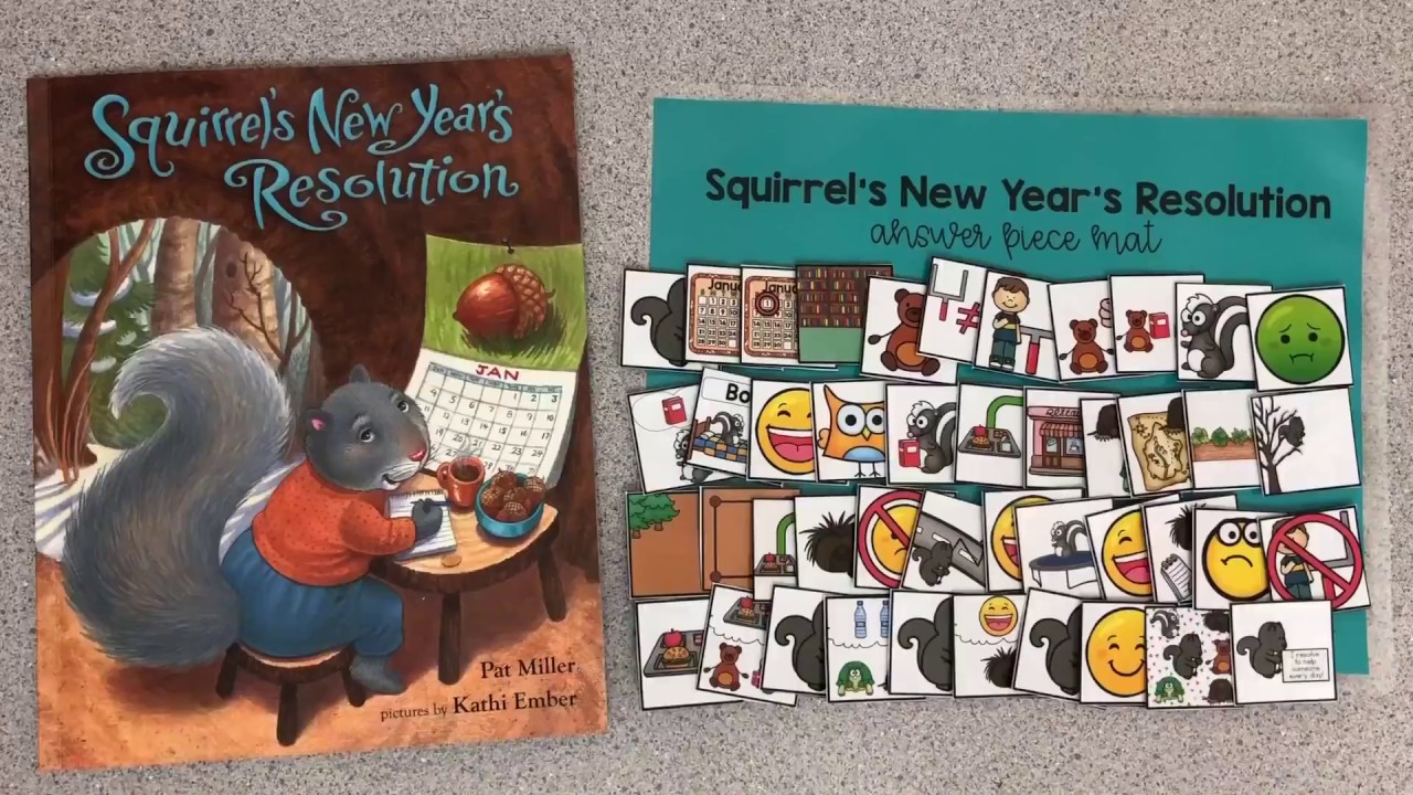 Squirrel's New Year's Resolution Adapted Piece Book Set Preview ...