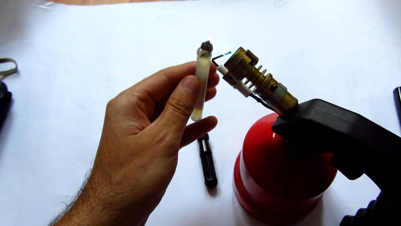 How to recycle Hot Glue - YouTube