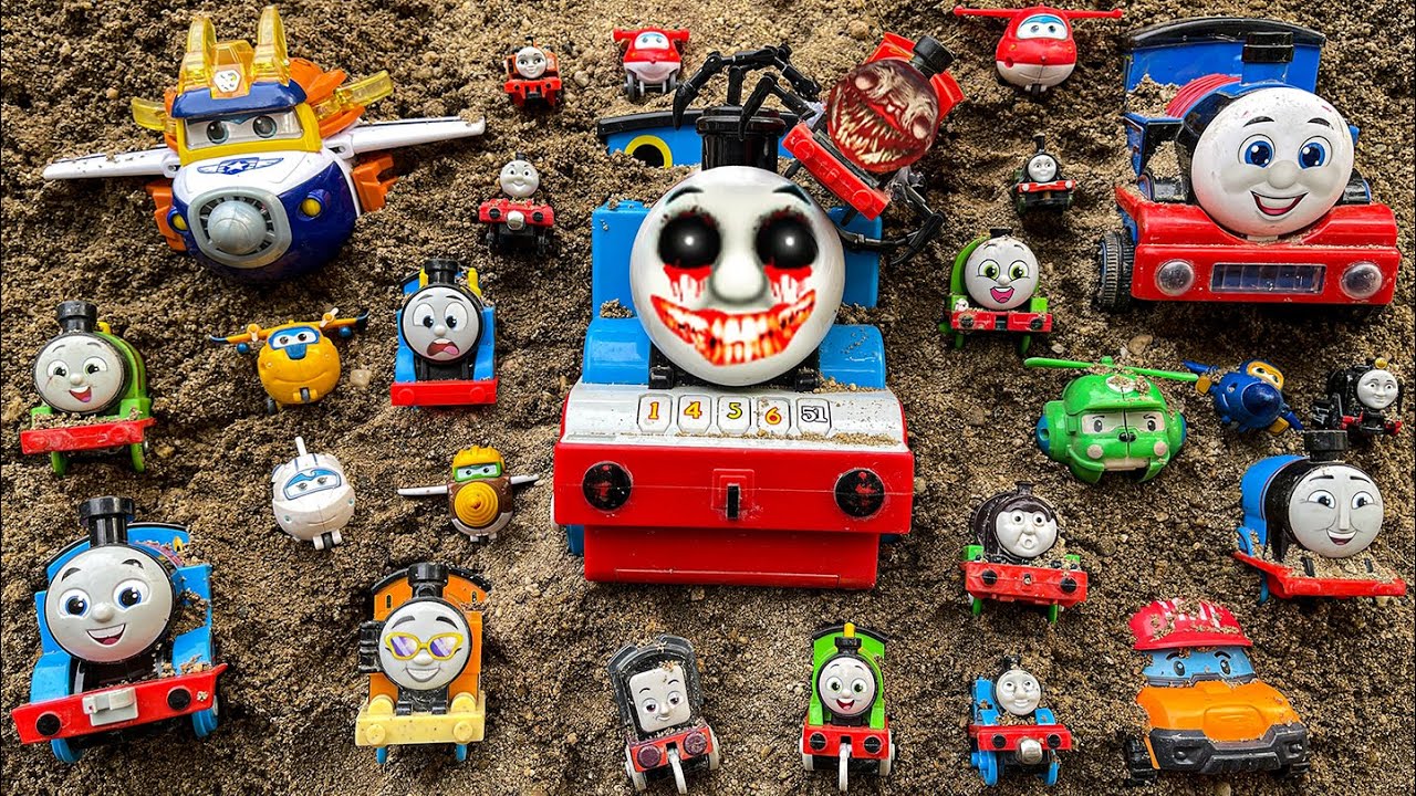 Cursed Thomas & Friends the Tank Engine Toys: Rescue McQueen Accident ...