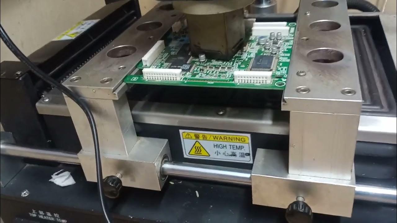👍🤗😀let me show you, how to remove fault Yamaha keyboard CPU using BGA machine. - YouTube