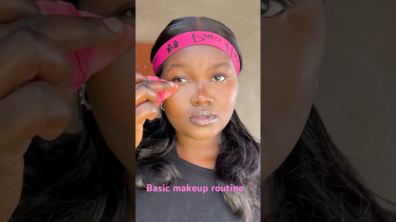 Everyday basic makeup routine tutorial #makeup #makeuptutorial - YouTube