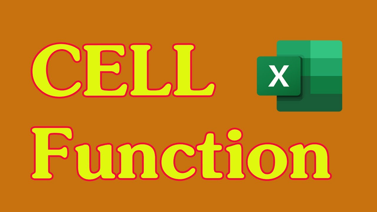 How To Use The CELL Function In Excel YouTube How To Use The CELL Function In Excel YouTube
