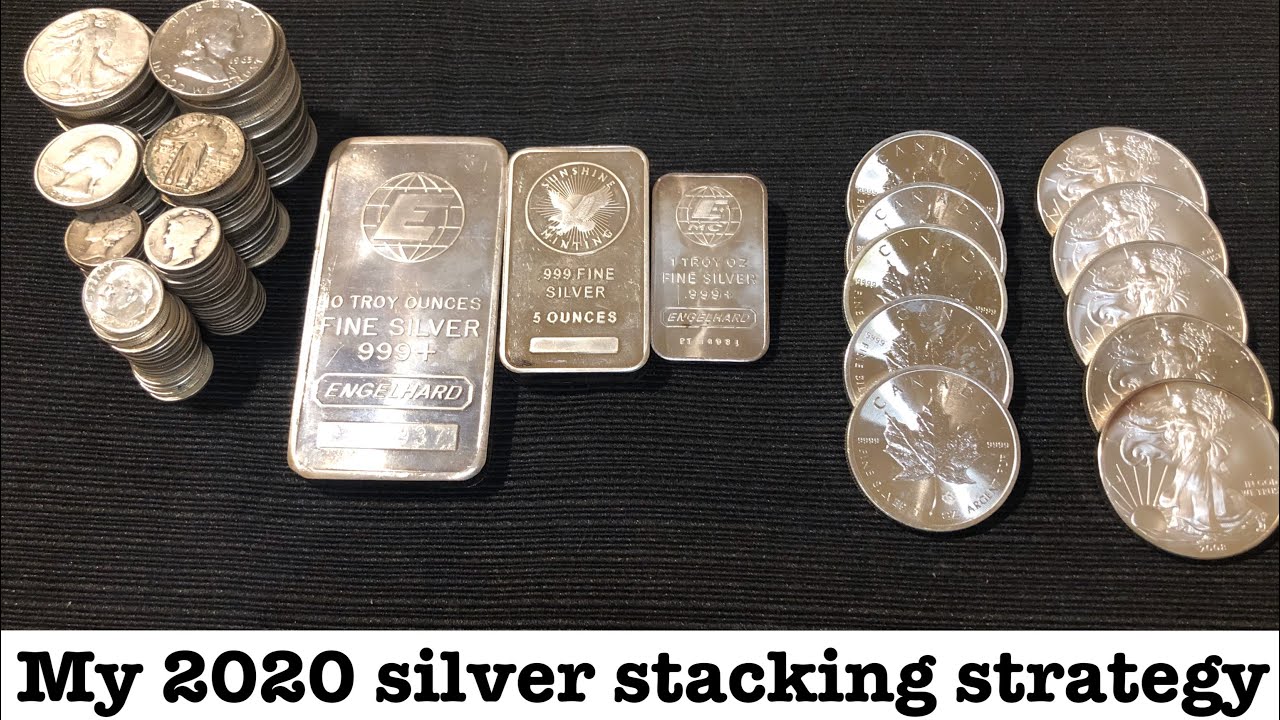 My 2020 silver stacking strategy - YouTube