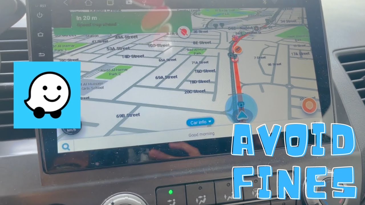 Avoid Fines in Dubai | Waze Application | Driving Application Dubai ...