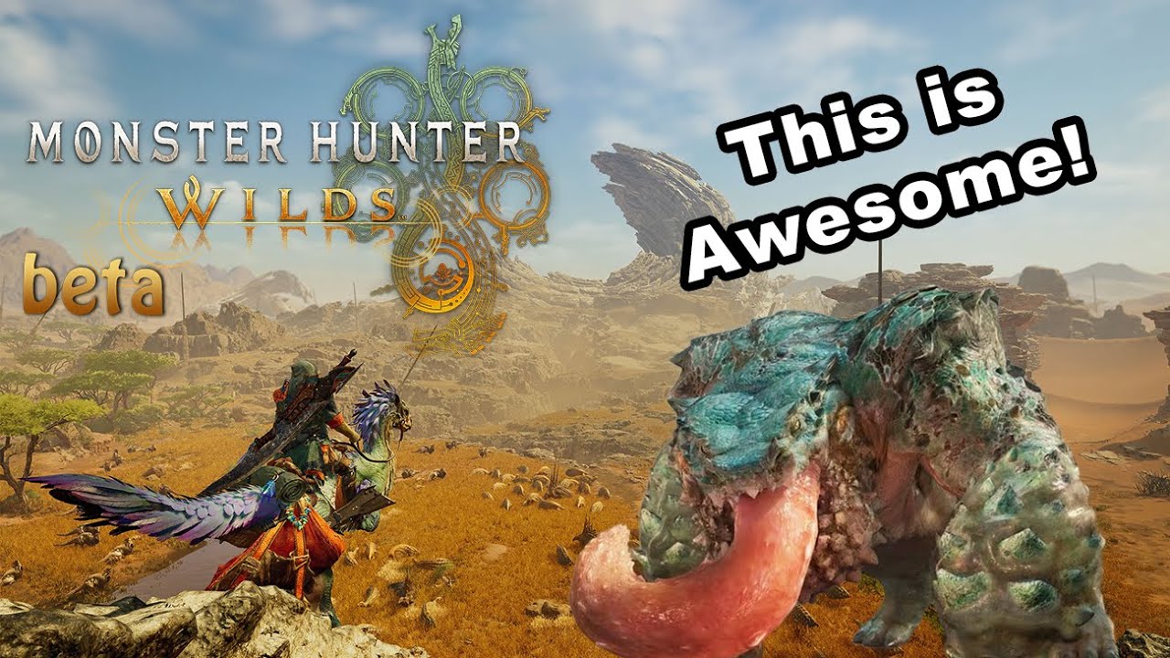 The Monster Hunter Wilds Beta is BEAUTIFUL! - YouTube