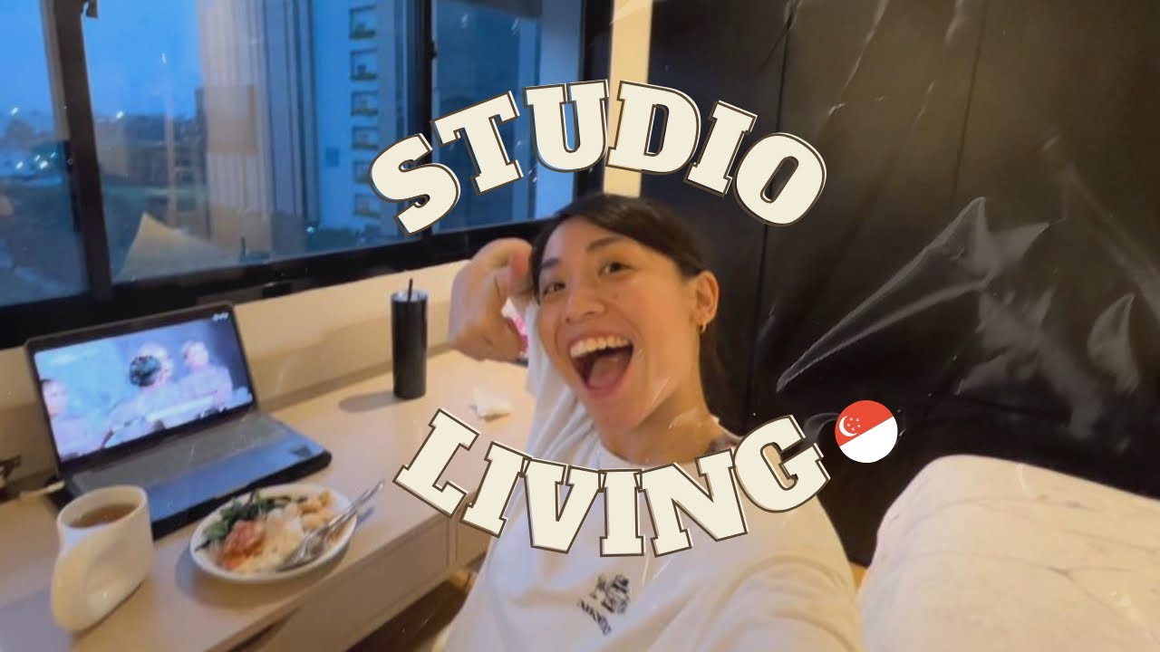 Simple Living in our SMOL STUDIO 🙌🏻 | Studio Living Diaries #6 - YouTube