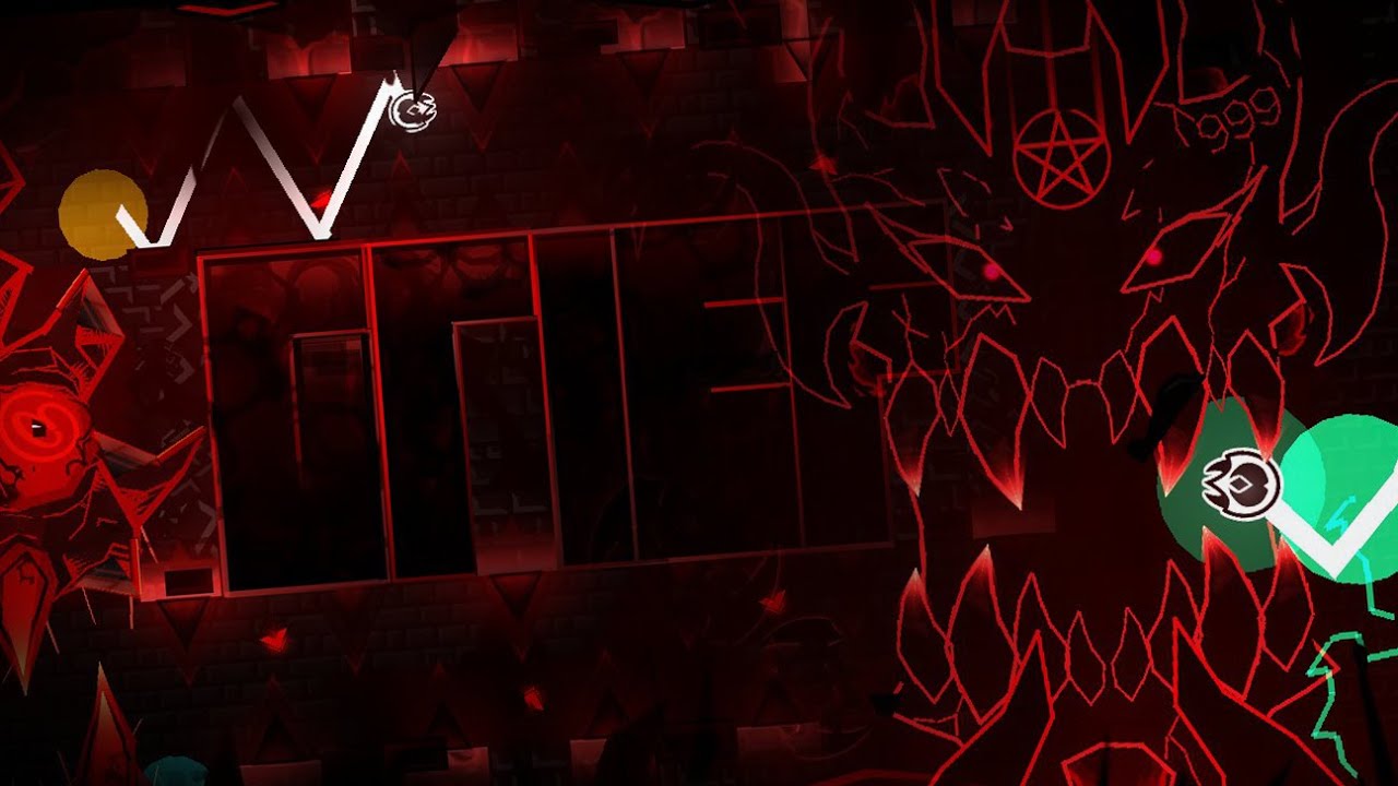 "Grief" By IcedCave And More // BEST HELL LEVEL - Geometry Dash - YouTube