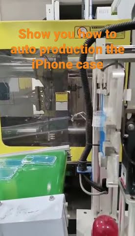 Show you how to auto production the iPhone case #plastic #machining # ...