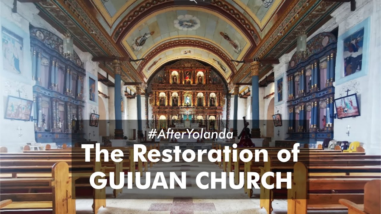 #AfterYolanda The RESTORATION of GUIUAN CHURCH (Immaculate Conception ...