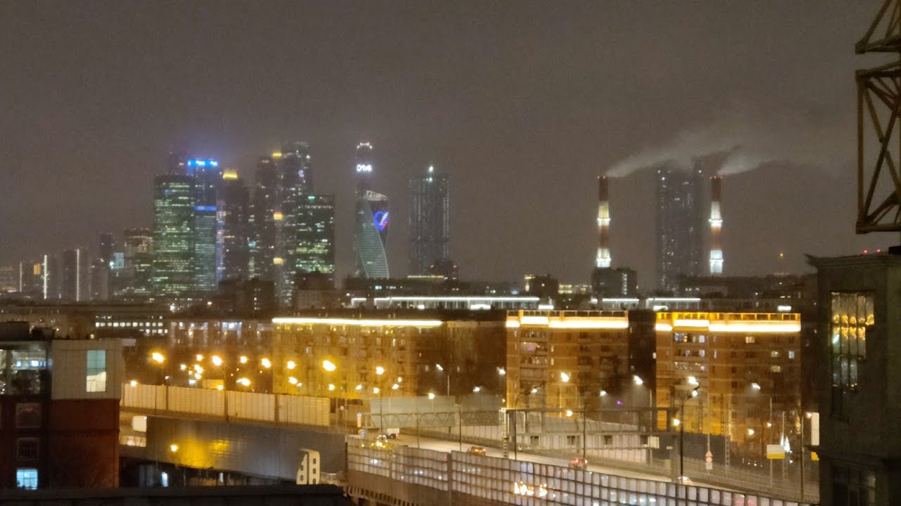 [4K] Evening Moscow walking tour: RAS Observation Deck - YouTube