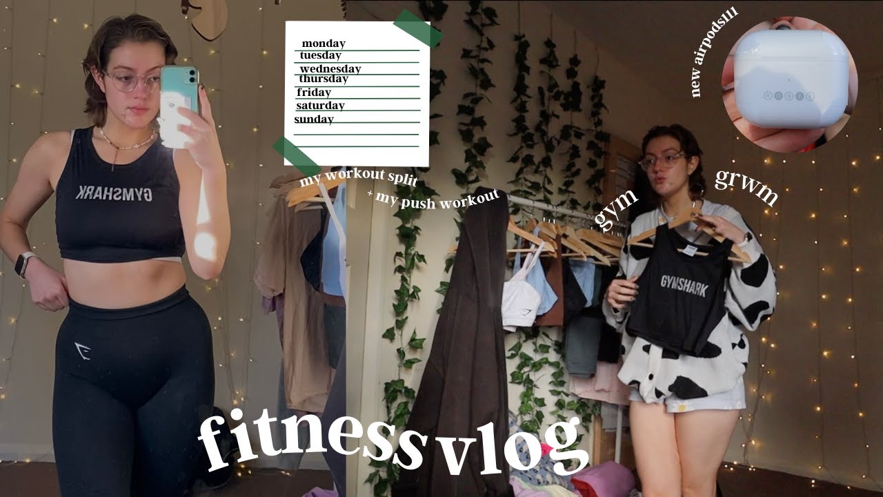 My Workout Split & Current Upper Body Workout | Gym Grwm | New MyVegan ...
