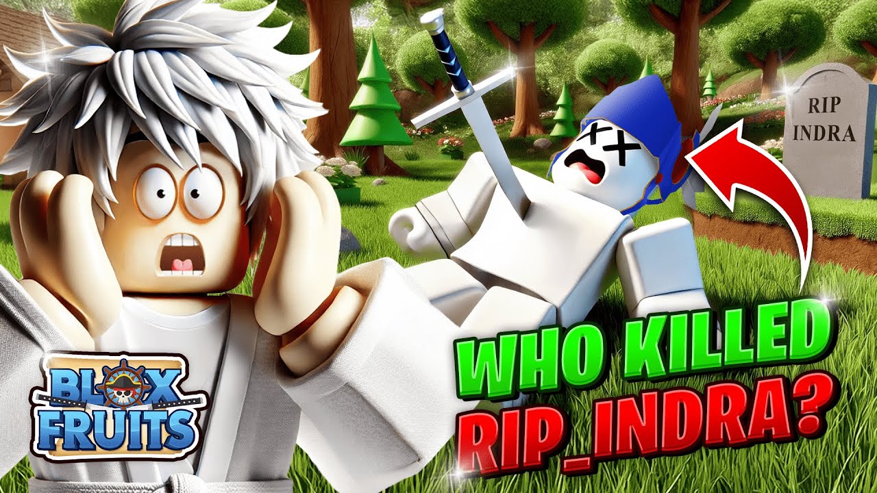 GUESS WHO K1LL3D RIP INDRA in BLOX FRUITS COMPILATION #roblox # ...