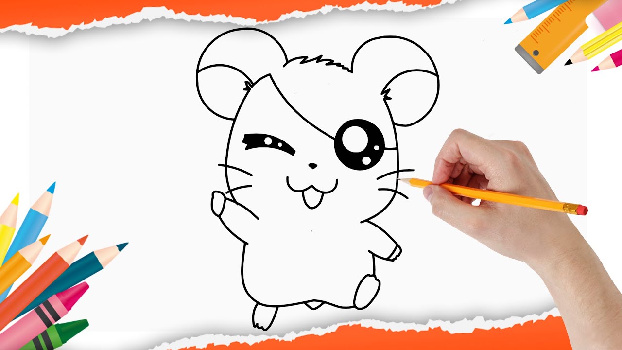 Como Desenhar Hamtaro E Amigos Desenhos De Hamtaro Para Colorir, Jogos