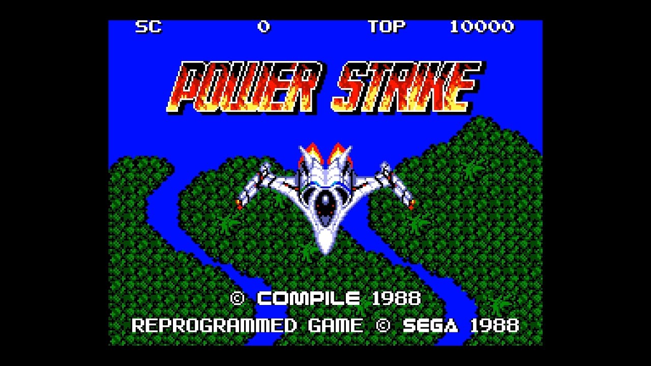 Power Strike (Master System YM2413 FM 60Hz / US) - Intro / Attract Mode ...