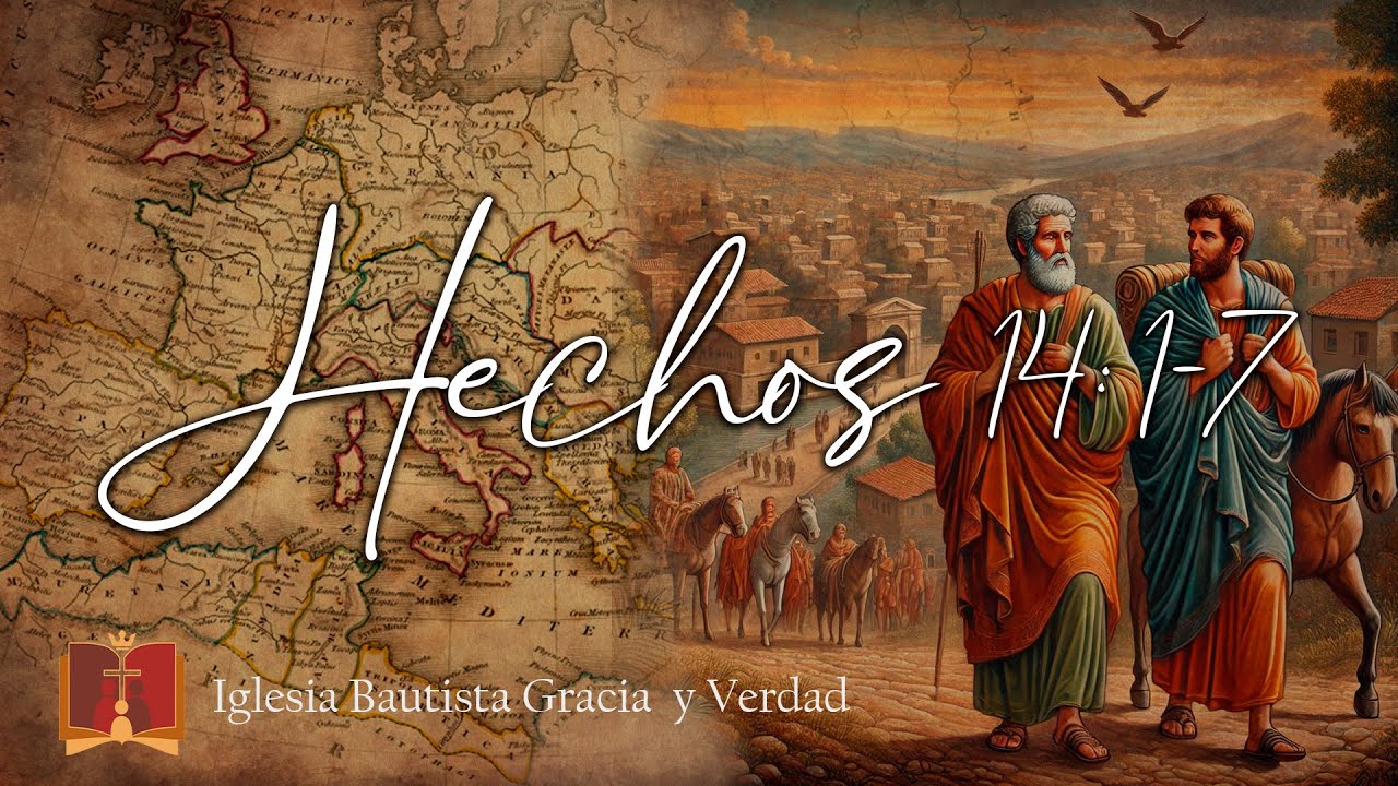 Hechos 14:1-7 | Pablo y Bernabé en Iconio - YouTube