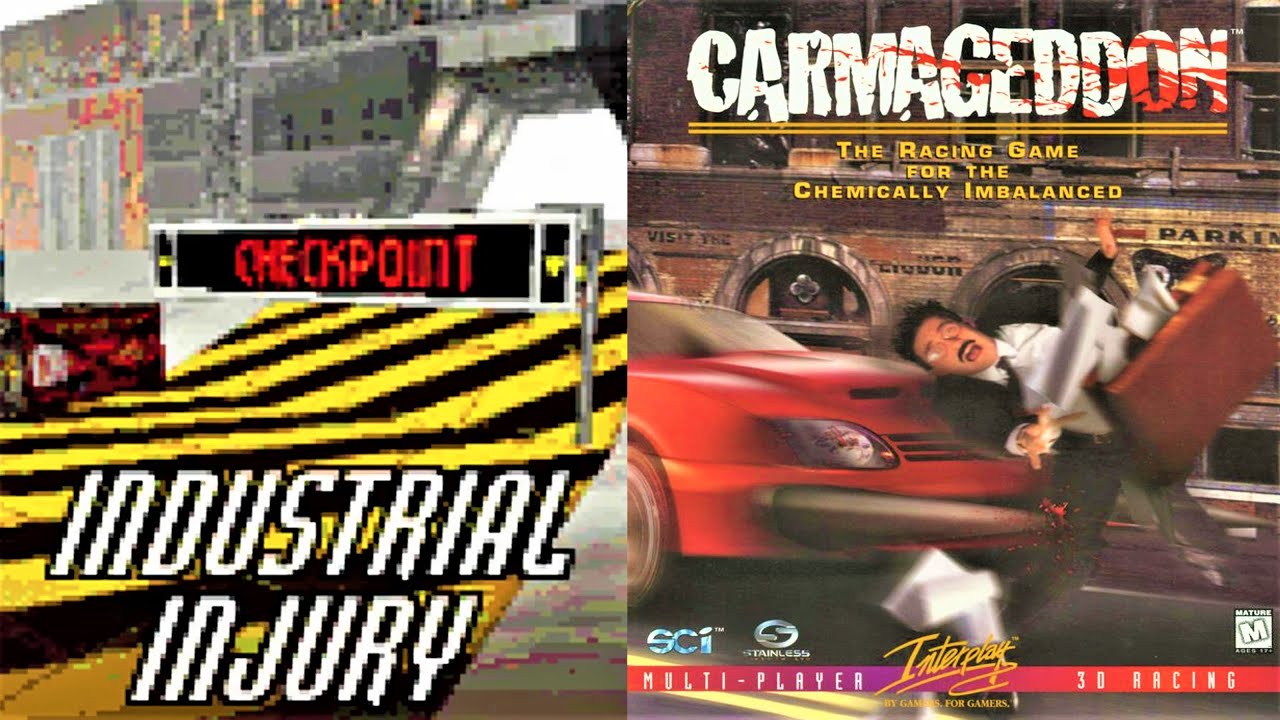 Heavy Metal Gamer Plays: Carmageddon - Industrial Injury - YouTube