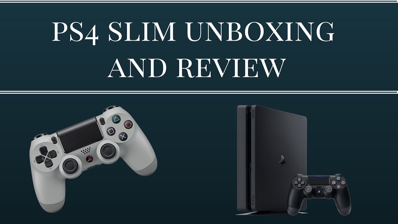PS4 Slim Unboxing and Review (New Hidden Features) - YouTube