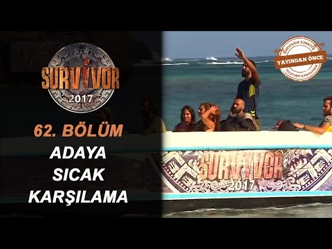 Tv'de Yok-Ünlüler takımından sıcak karşılama| 62. Bölüm | Survivor 2017