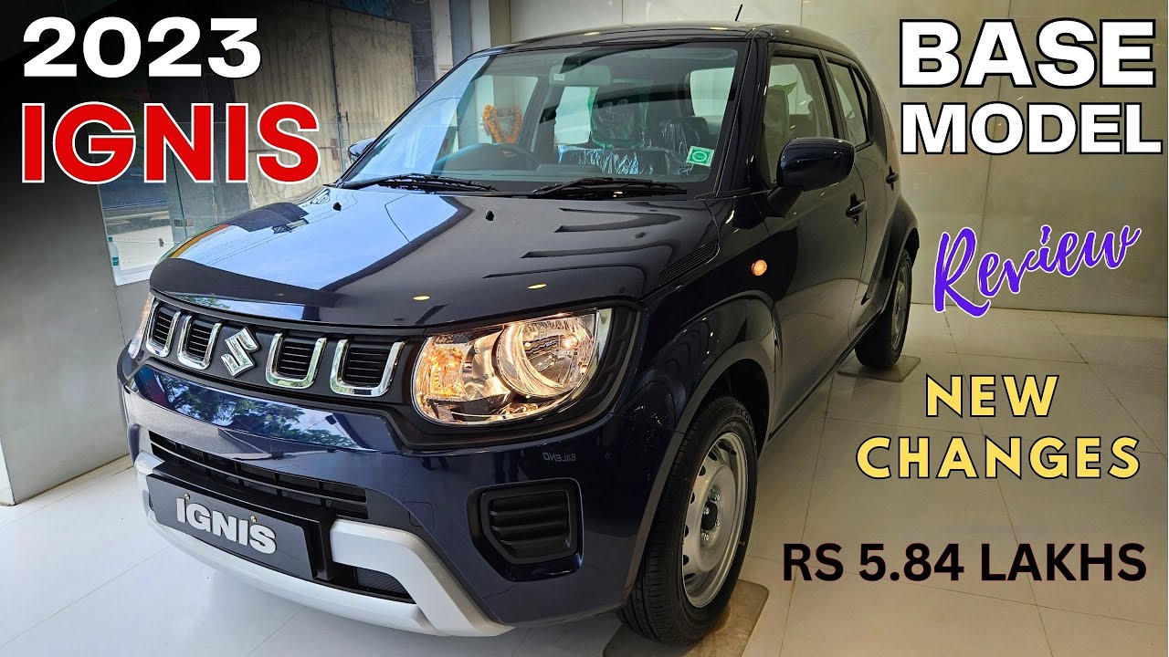 2023 Maruti Suzuki Ignis Sigma Variant Review - ₹5.84 Lakhs ️ Maruti ...