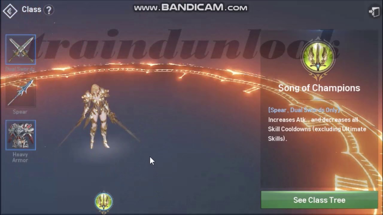 Lineage 2 Revolution All classes second class transfer skills - YouTube