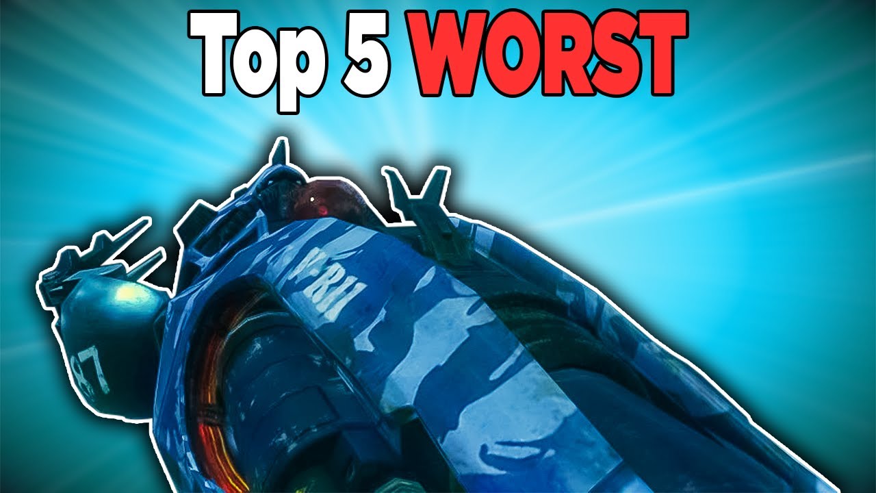 Top 5 WORST Wonder Weapons in CoD Zombies - YouTube